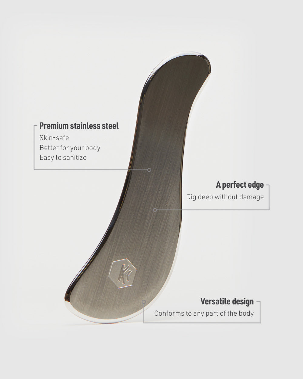 Swerve Muscle Scraper for Muscle Pain and Fascia Release | Sidekick